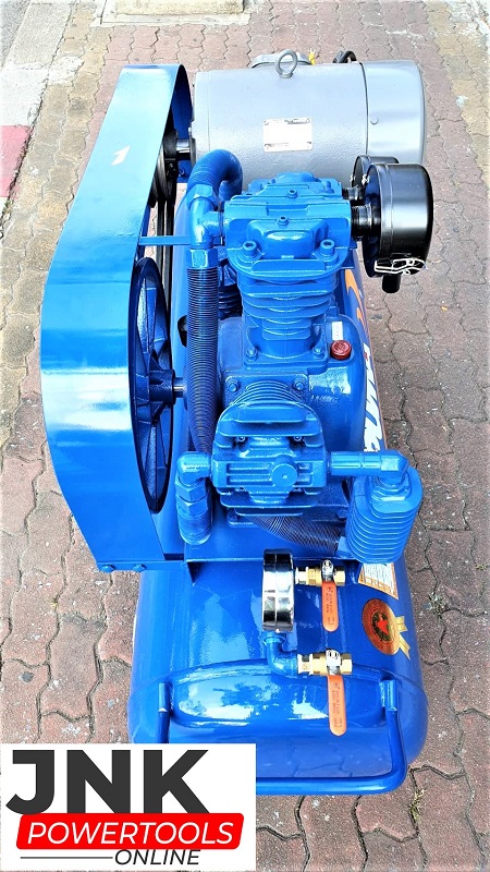 ปั๊มลมลูกสูบแบบสายพาน Puma 5 HP TwoStage 260L รุ่น TPP-50 ปั๊มลมแรงอัดสูง ใช้กับบล็อคลม 1 นิ้ว ...